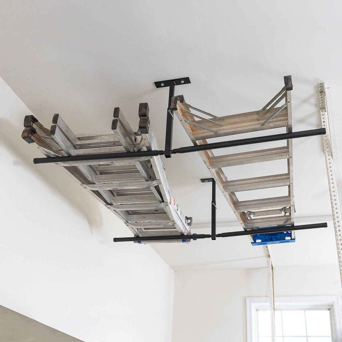 Ladder Storage Rack – Wall & Ceiling Mounts | StoreYourBoard