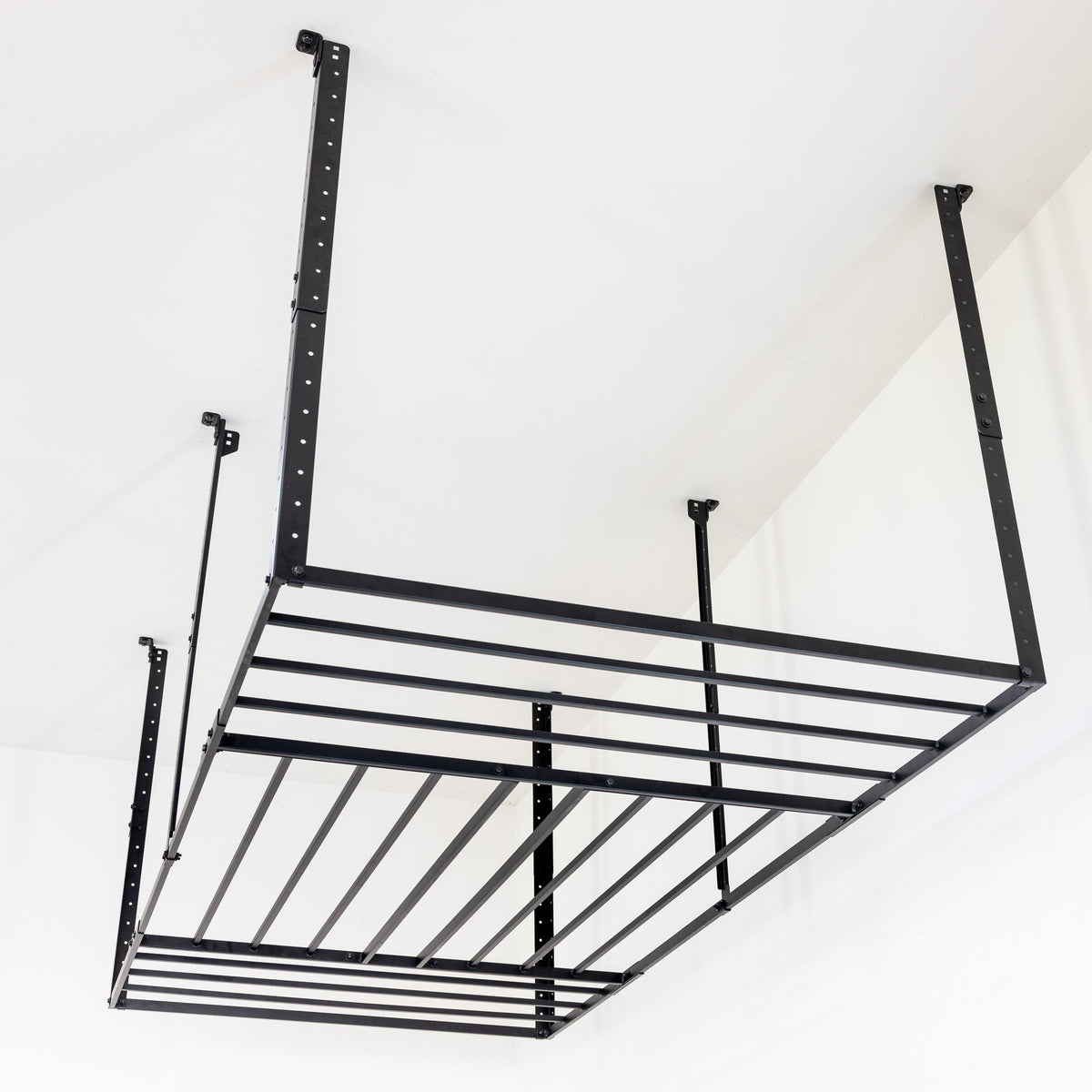4' x 8' Garage Overhead Storage, Ceiling Shelf, Heavy-Duty Ceiling Rack ...