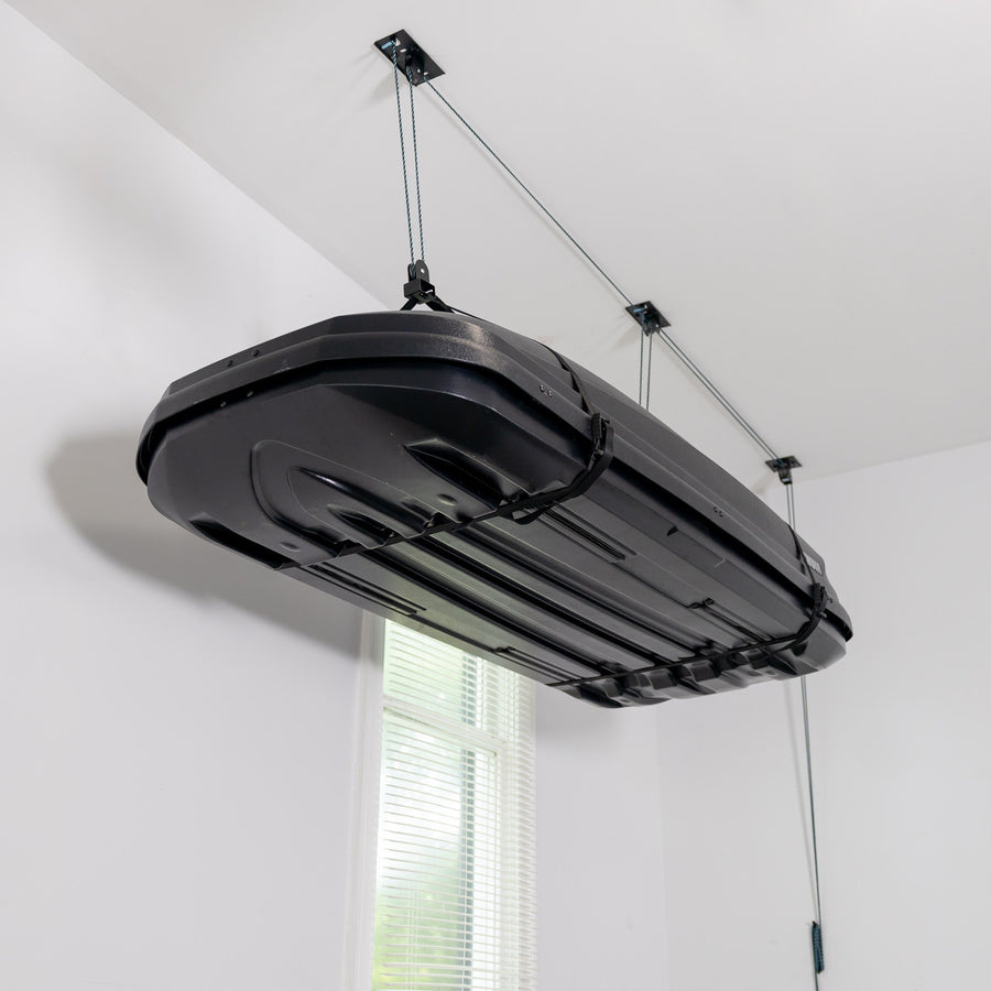 Overhead Ladder Storage Rack | Hi-Port 2 | Adjustable Ceiling Mount ...