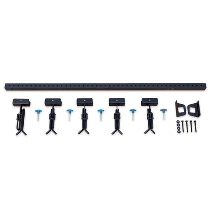 Lone Peak Ski Rack | Adjustable Wall Storage System | Holds 5 Pairs of ...