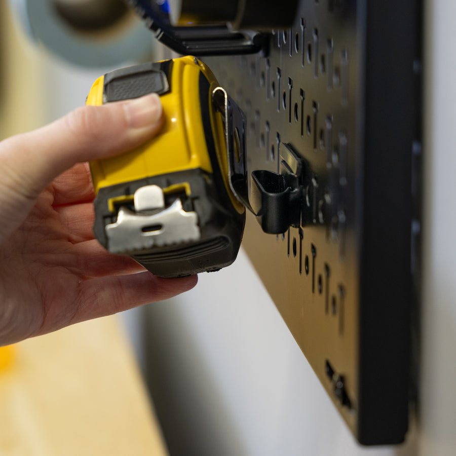 Industrial-Grade Pegboard Tool Storage System with 3 Panels and 14 ...