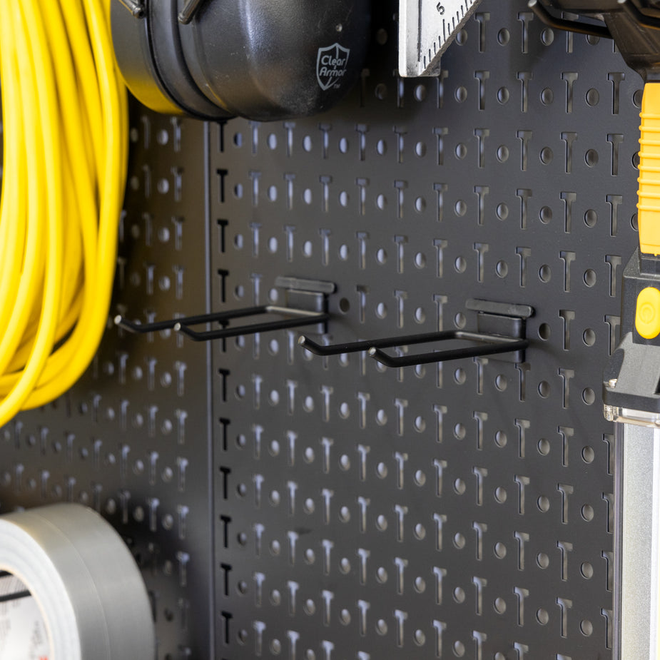 Industrial-Grade Pegboard Tool Storage System with 3 Panels and 14 ...