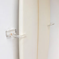 Maui Surfboard Wall Mounted Acrylic Display Rack, Vertical Surf Storage ...