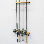 Wall Mounted Fishing Pole Rack: Space-Saving Storage Solution ...