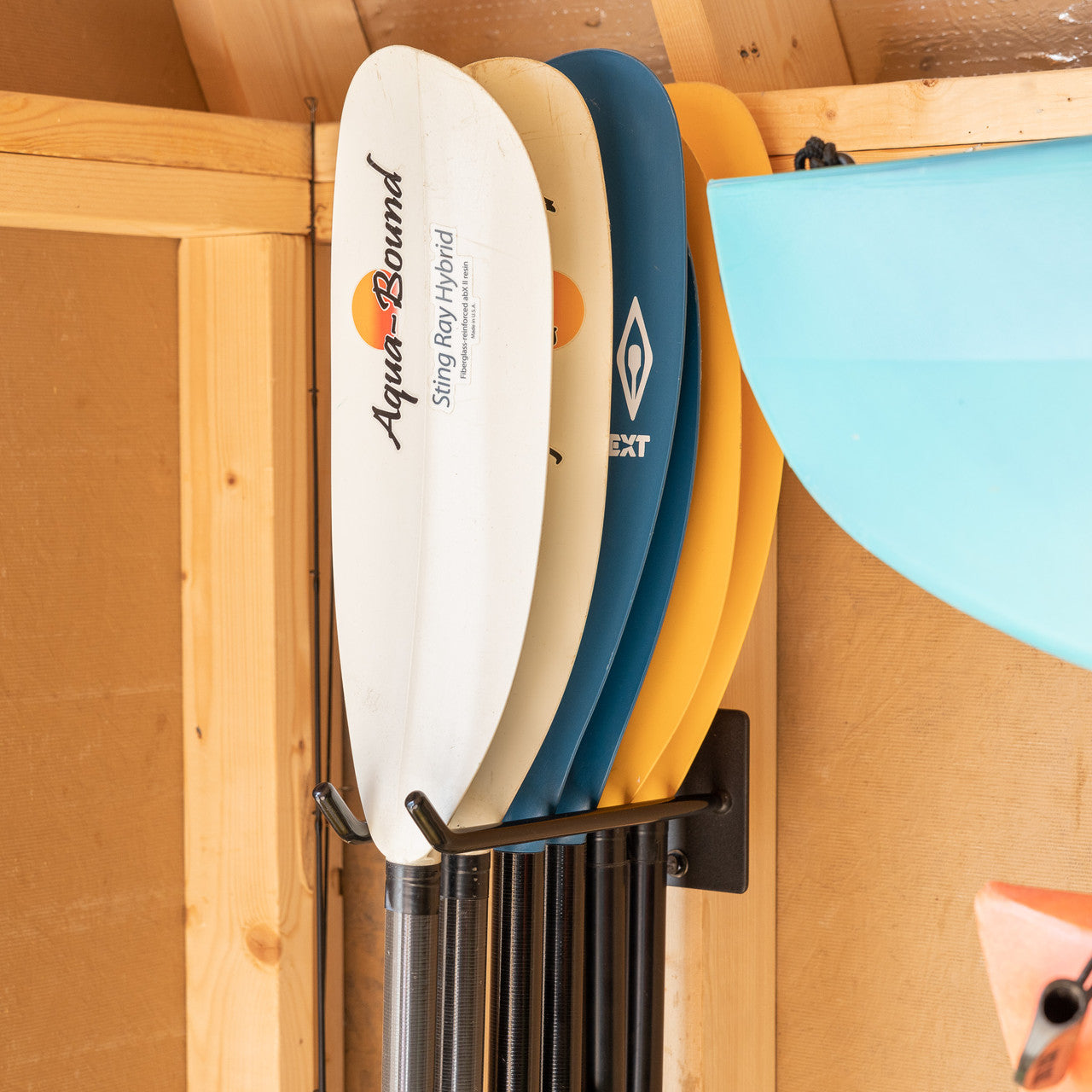 Laurel Lake Paddle Storage Wall Hook | Holds 4 Paddles – StoreYourBoard