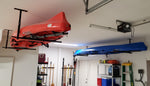 2 Kayak Ceiling Storage Rack - Kayak Racks for Garage - Adjustable ...