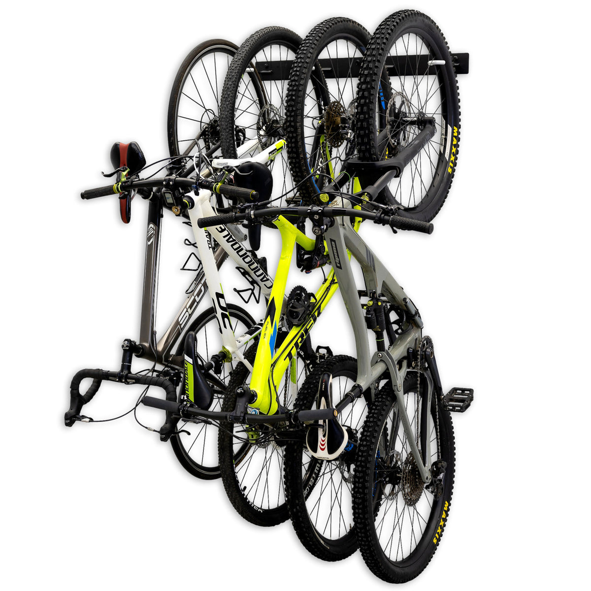 Blackstone Bike Storage Rack | 4 Bikes | Black – StoreYourBoard