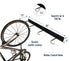 BLAT Bike Wall Storage Rack Holds 8 Bicycles | Heavy-Duty Garage Hanger ...