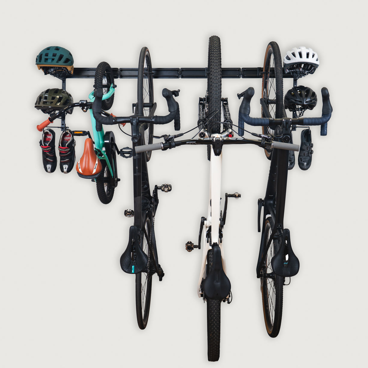 Bike Storage, Bicycle Garage Racks, Wall Mounted Swivel Bike Hangers ...