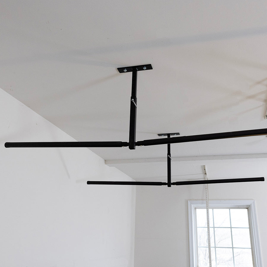 Overhead Ladder Storage Rack | Hi-Port 2 | Adjustable Ceiling Mount ...