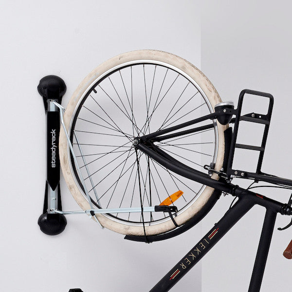 Fender Bike Wall Rack | Swivel Vertical Storage Mount | Tires up to 2 ...