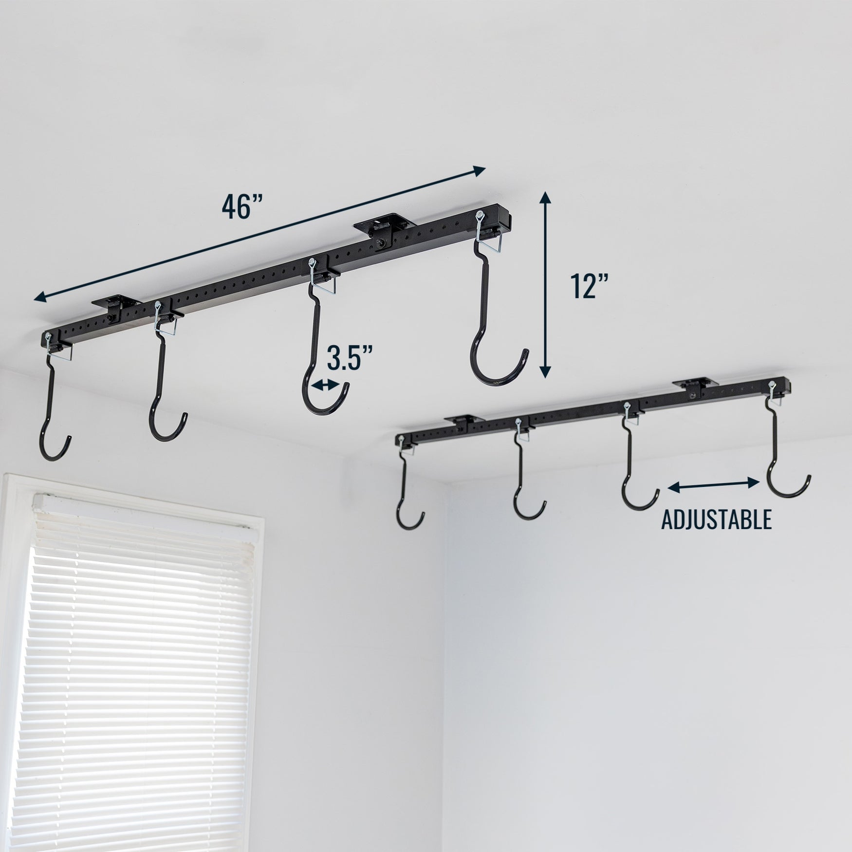 Ceiling Bike Rack, Overhead Garage Bike Hanger, Heavy-Duty Mountain ...