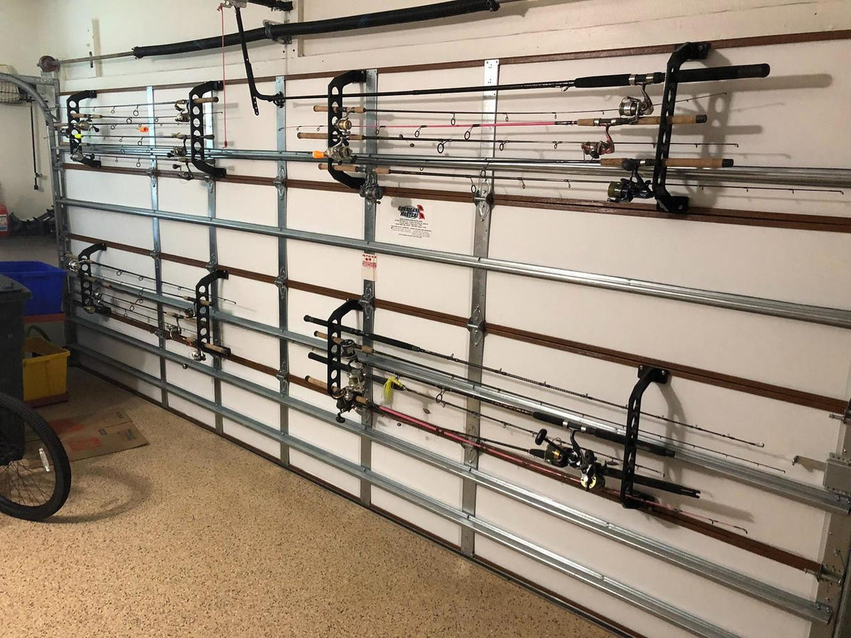 Garage Door Fishing Rod Rack | Cobra Rack | Garage Storage – StoreYourBoard