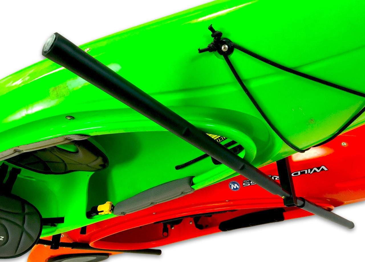2 Kayak Ceiling Storage Rack - Kayak Racks for Garage - Adjustable ...