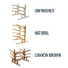 American Cedar Wood Log Kayak Rack, Rustic Kayak Storage, Outdoor ...