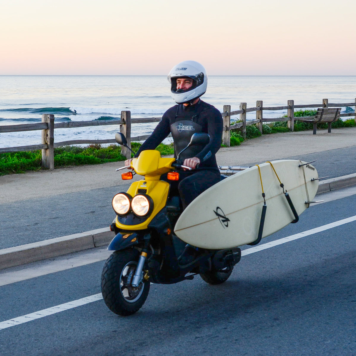 Moped Surfboard Rack – StoreYourBoard