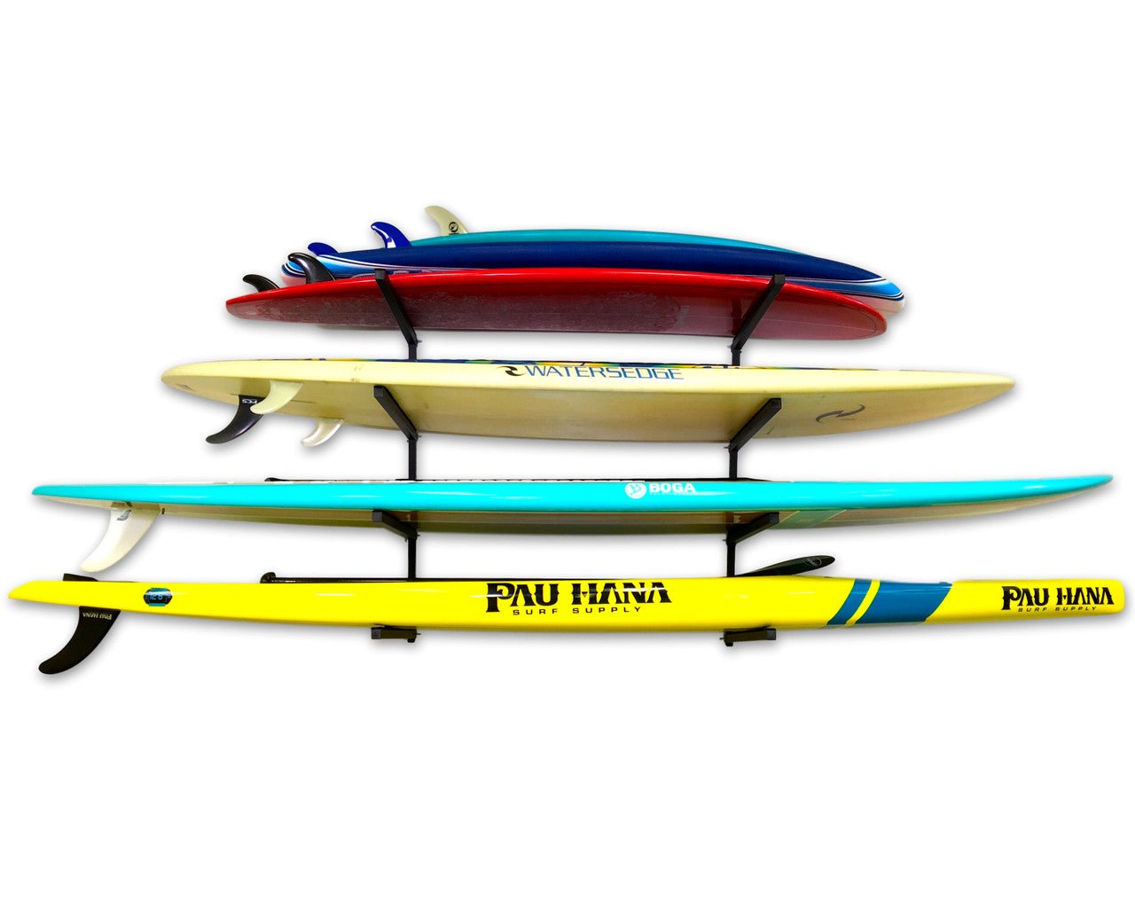 4 Paddleboard Storage Rack | Holds 400 lbs | Indoor Organizer ...