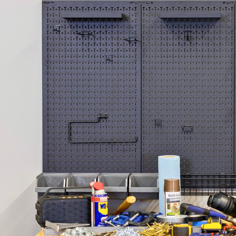 34" x 32" Pegboard | 13 Attachments – StoreYourBoard