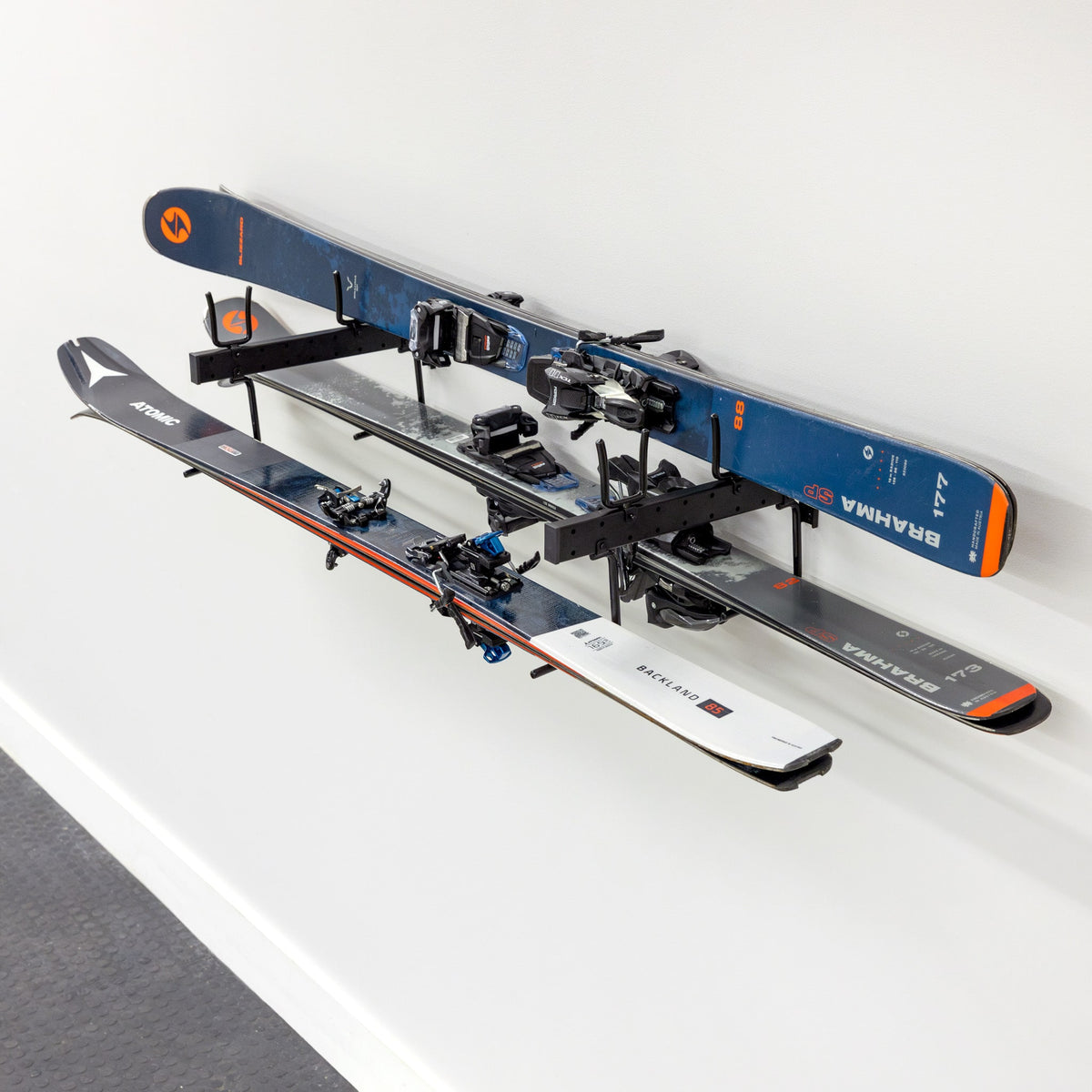 Cascade Snowboard & Ski Organizer, Horizontal Wall Mount, Garage Snow ...