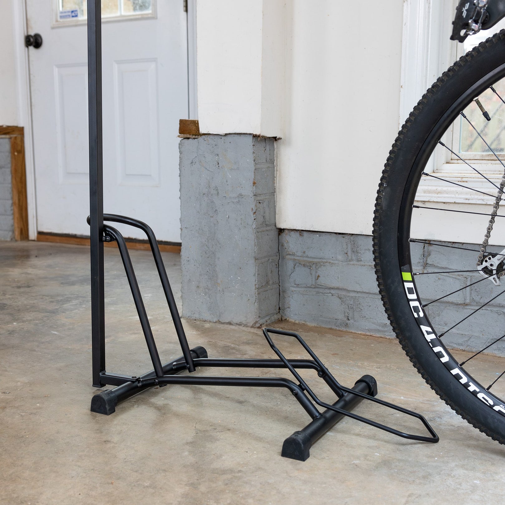 CycleStand Pro Vertical Bike Floor Stand, No-Lift Garage Bicycle ...