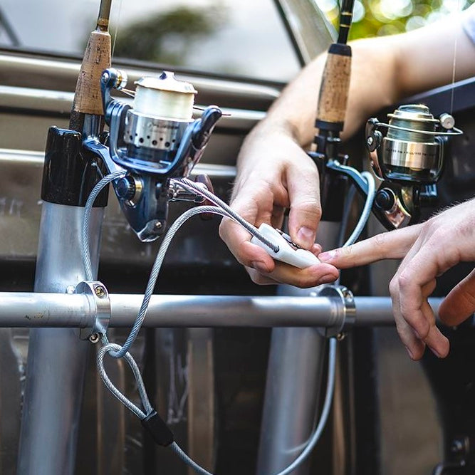 Rod Holder For Truck Dev Fishing RB 100 Truck Bed Aluminum Adjustable Rod Rack Pole Holder X4 ...