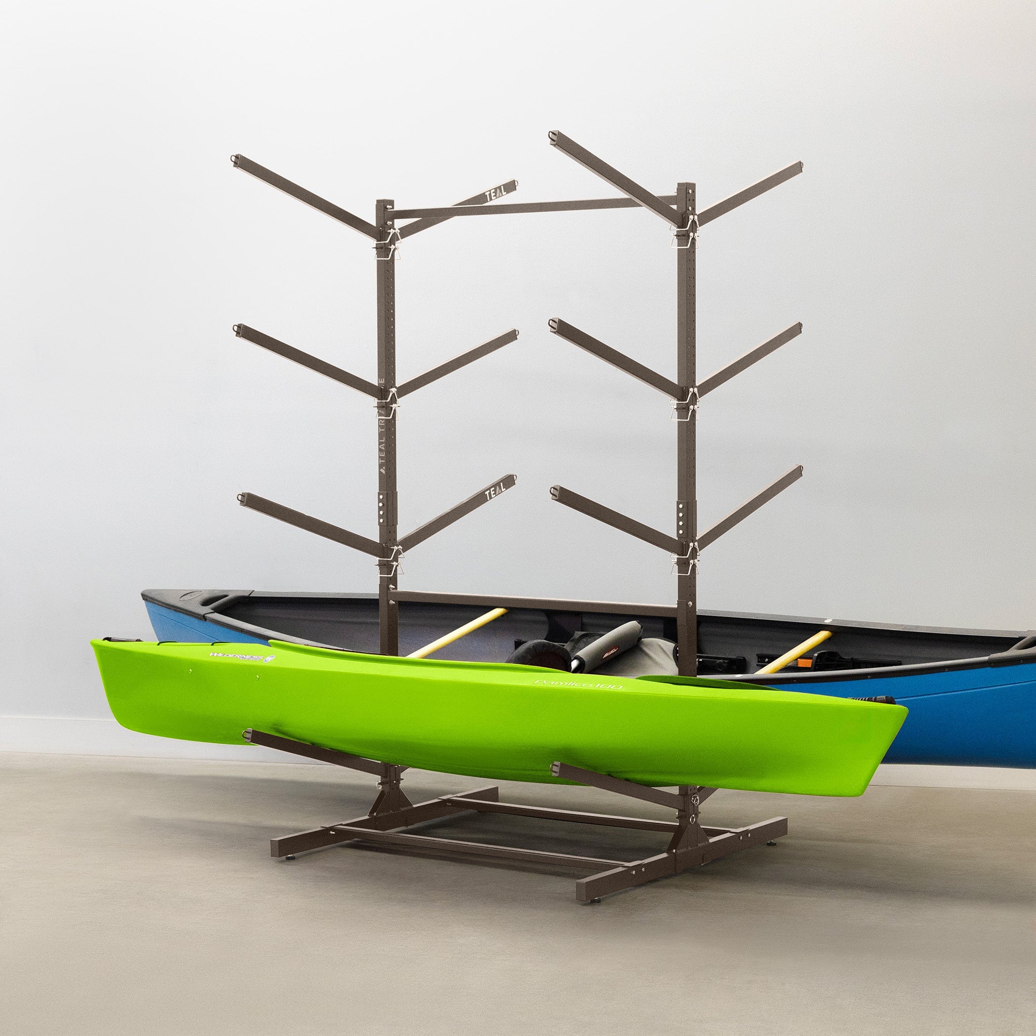 8 Kayak Rack Outdoor, Freestanding Outdoor Kayak Storage Rack, Canoe ...