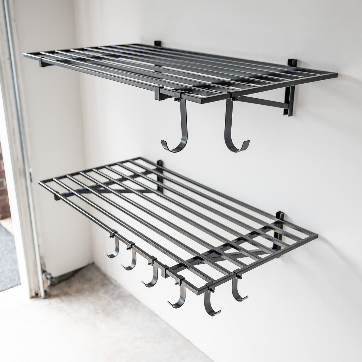 Garage Wall Mounted Shelving, 8 Minute Install, Heavy-Duty Garage ...