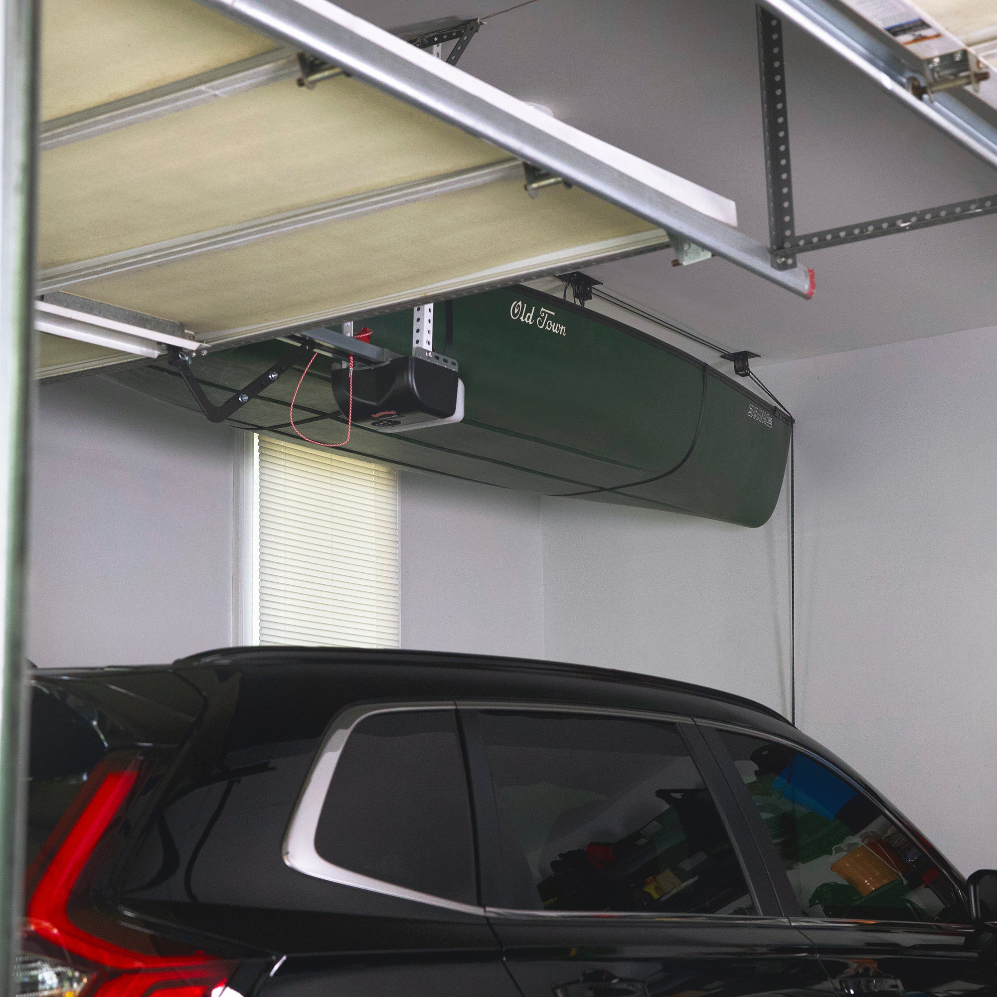 Easy Lift Canoe Hoist, Heavy Duty Garage Pulley System, Ceiling ...