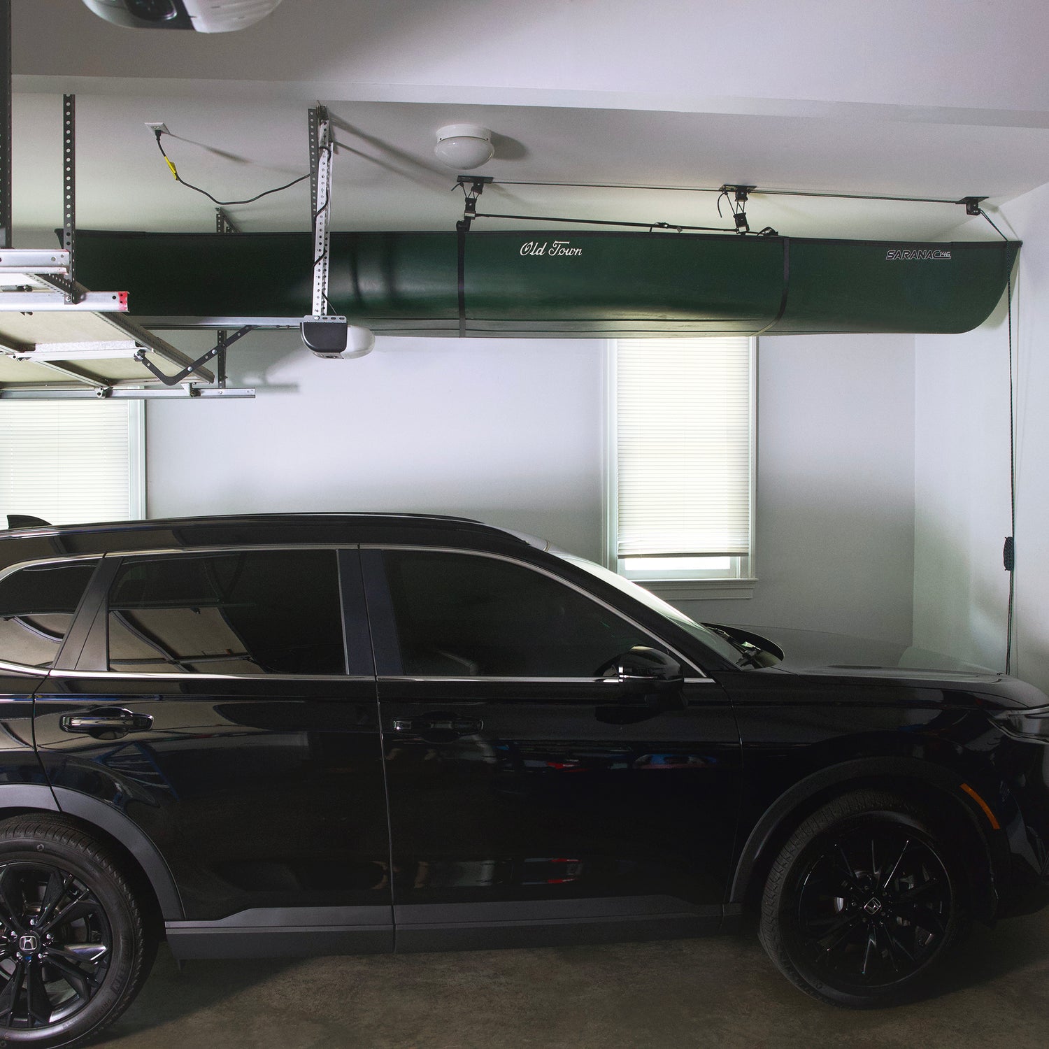 Easy Lift Canoe Hoist, Heavy Duty Garage Pulley System, Ceiling ...