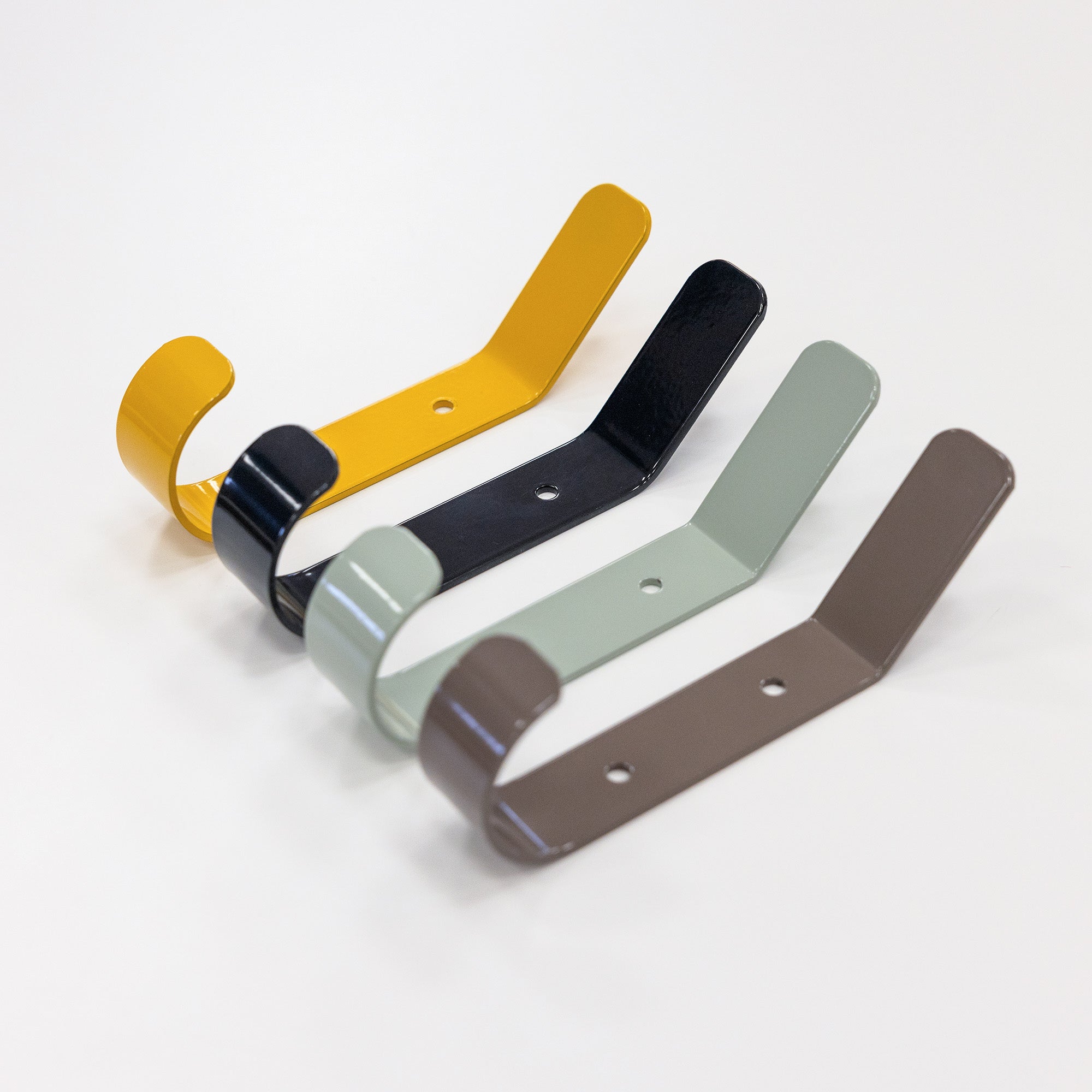 Multipurpose Wall Hooks, 4-Pack, Assorted, Dual-Sided Hook, Double Wall ...