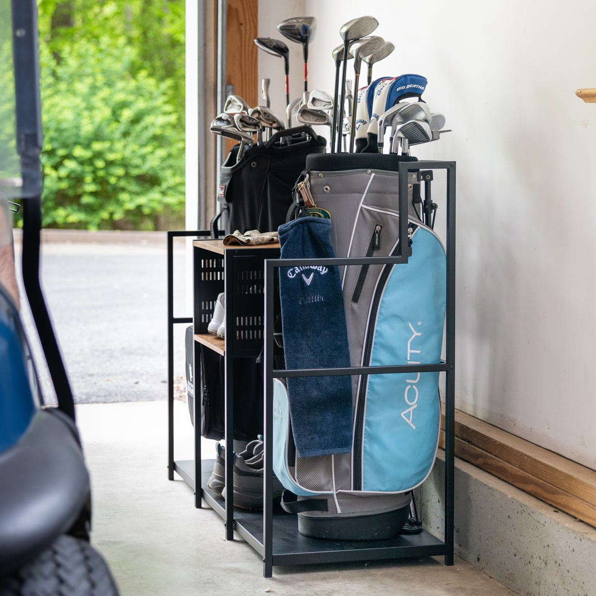 Garage Golf Organizer, Golf Gifts Accessories for Men, Golf Rack ...