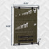 Pivot Panel Wall Mounted Tool Organizer, 180° Swivel, Green ...