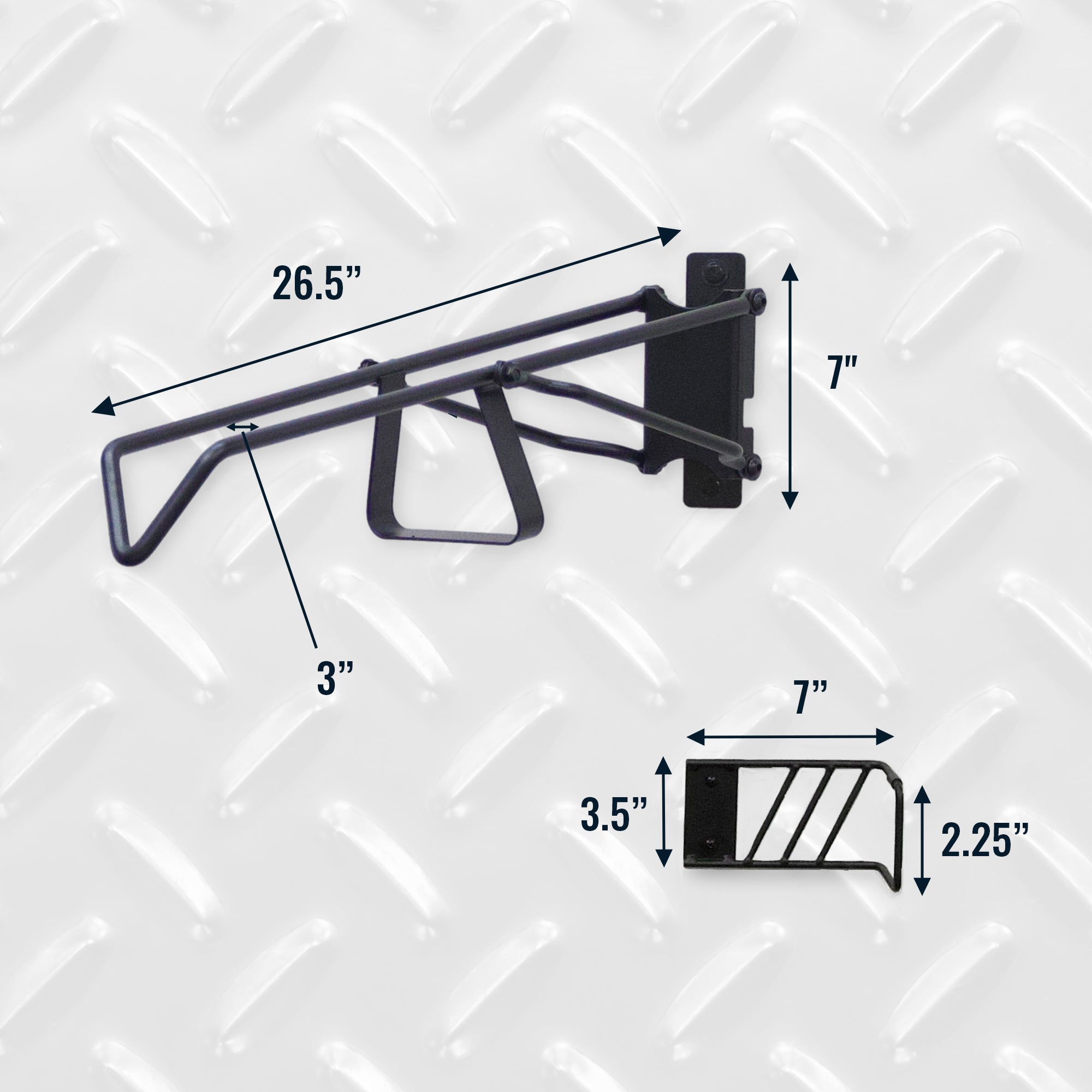 No Lift Swivel Bike Storage for Mountain Bike & e-Bike, Garage Wall ...