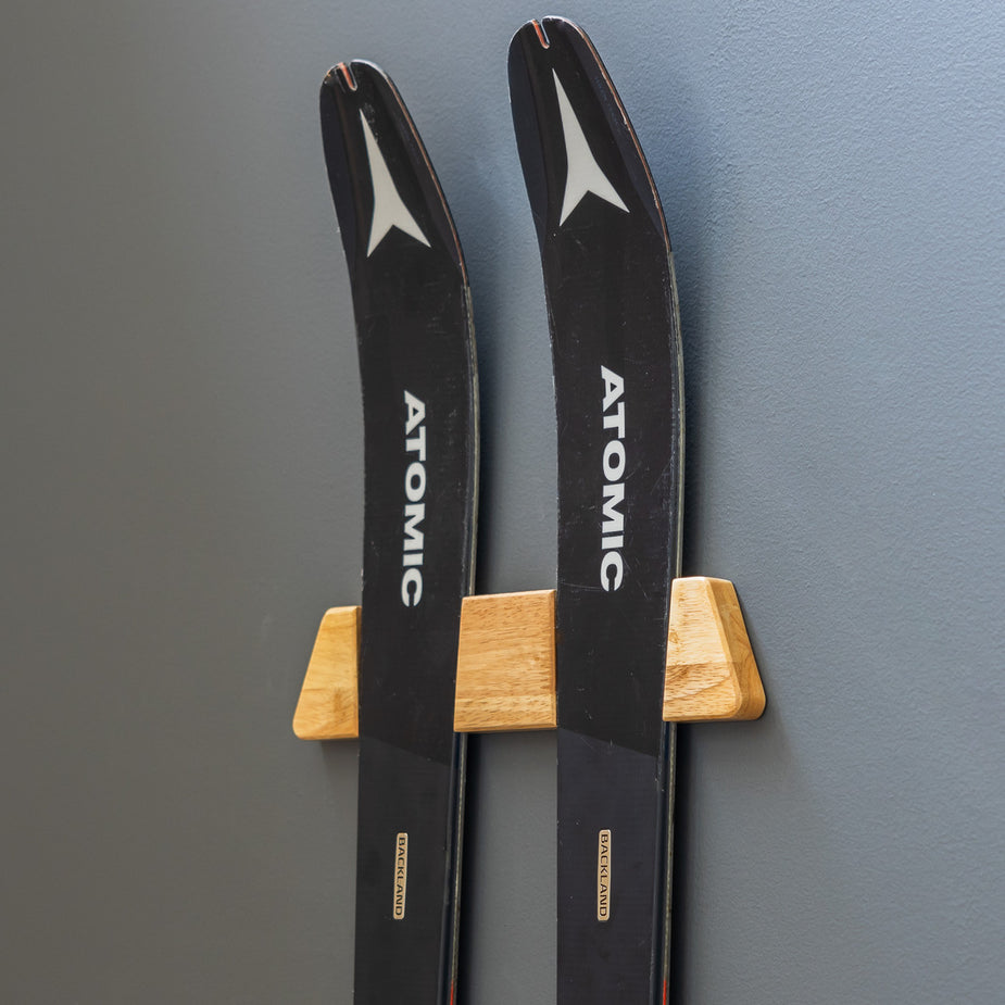 Vail Ski Display | Minimalist Wood Rack | Large – StoreYourBoard